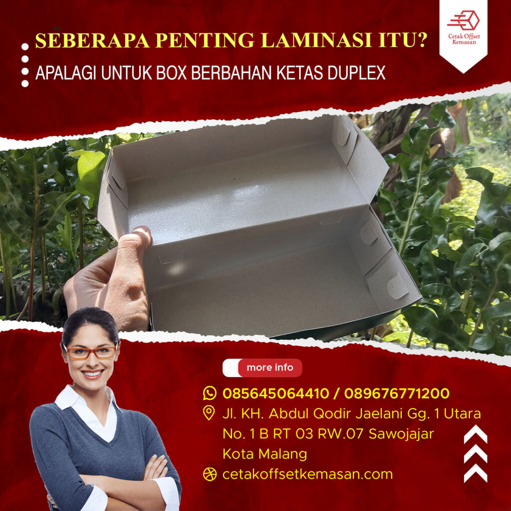 Pentingnya Laminasi pada Bagian Dalam Box Berbahan Kertas Duplex ...